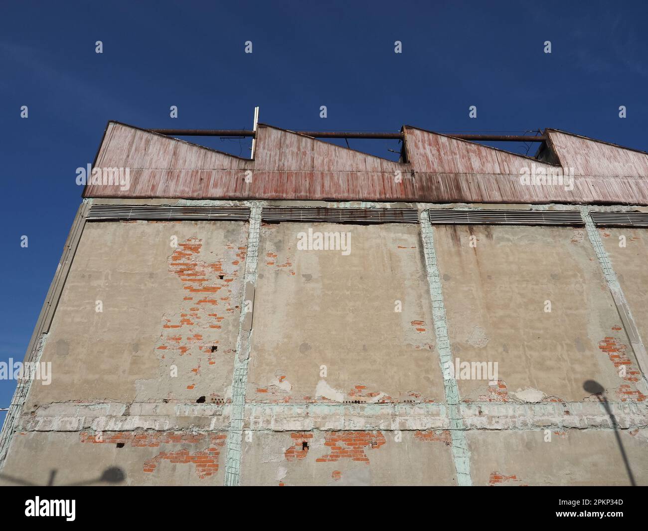 industrial ruins of an old abandoned factory Stock Photo - Alamy