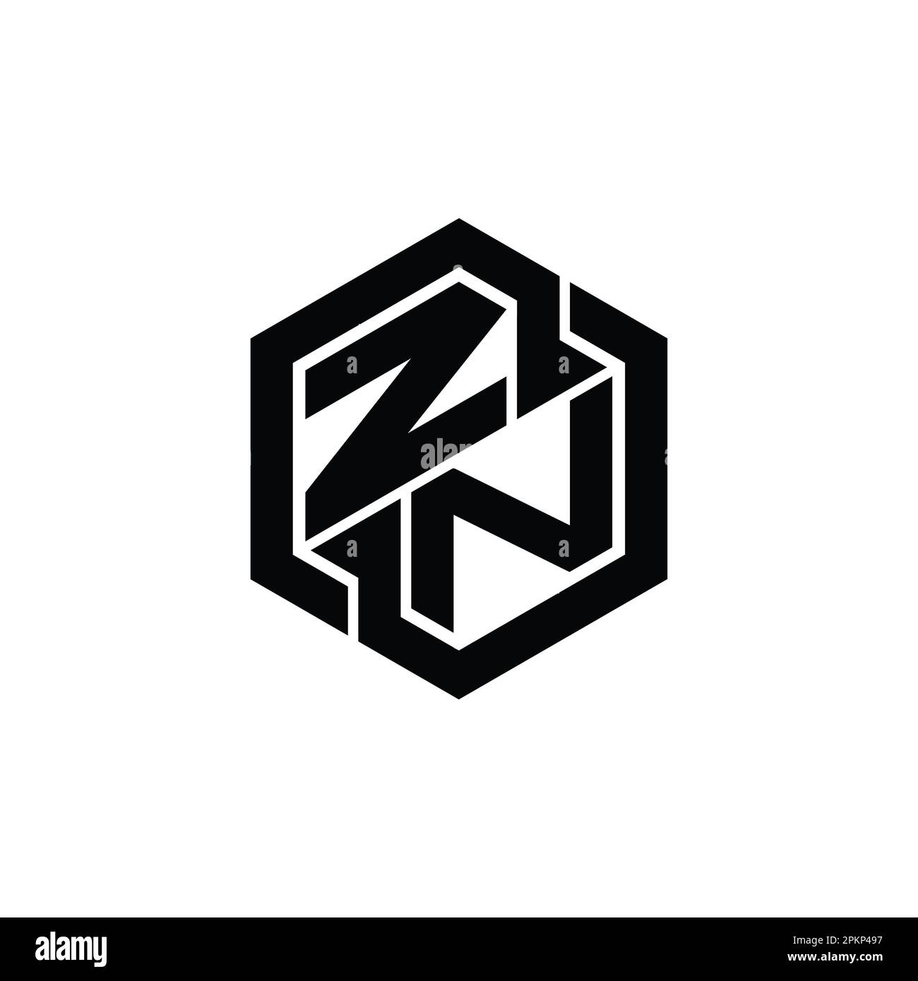 Zn gaming logo hi-res stock photography and images - Alamy