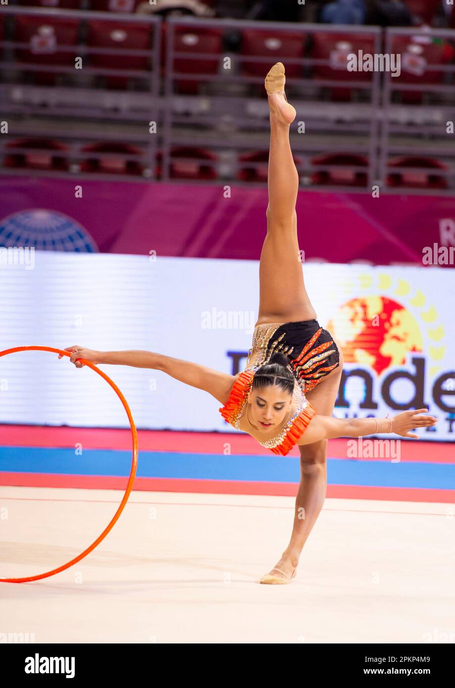 Sofia, Bulgaria. March 31, 2023. Joana Pinheiro of Portugal performs ...