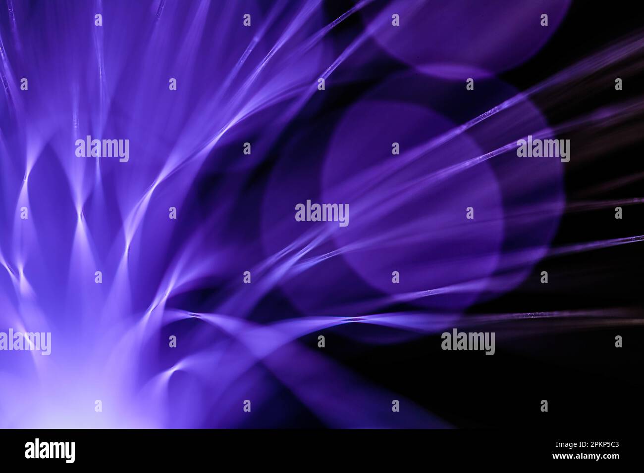 Fibre Optic Abstract Stock Photo - Alamy