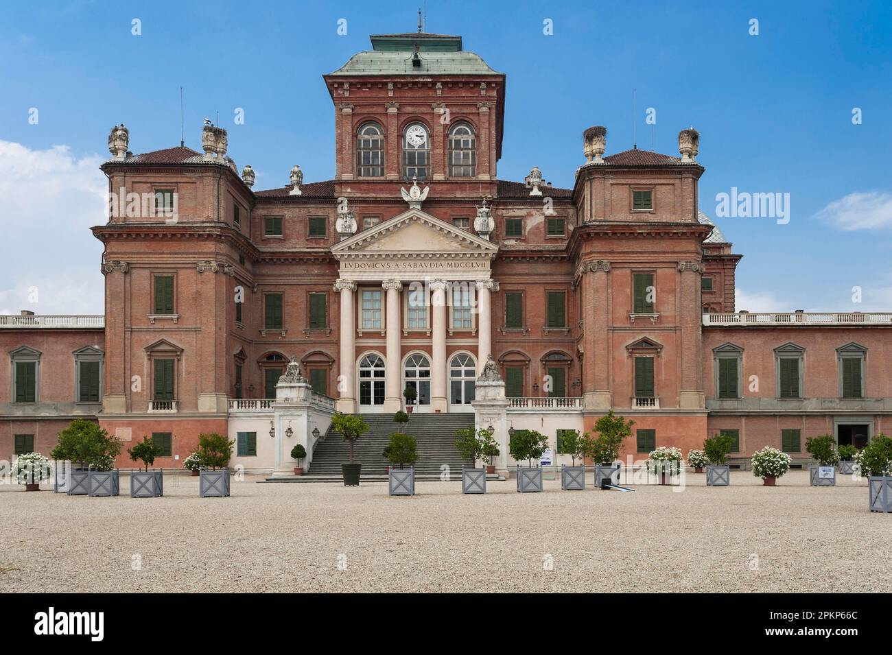 Castello di Racconigi, Racconigi, Piedmont, Italy, Europe Stock Photo ...