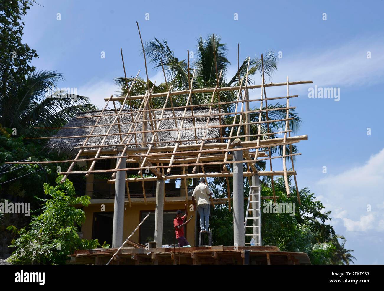 Sri lanka house construction hi-res stock photography and images - Alamy