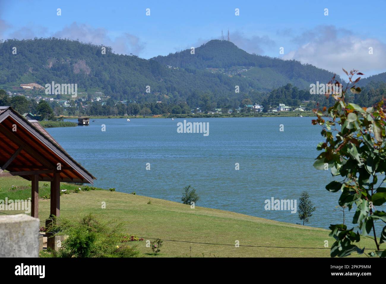 Gregory Lake, Gregory Lake, Nuwara Eliya, Sri Lanka, Asia Stock Photo ...