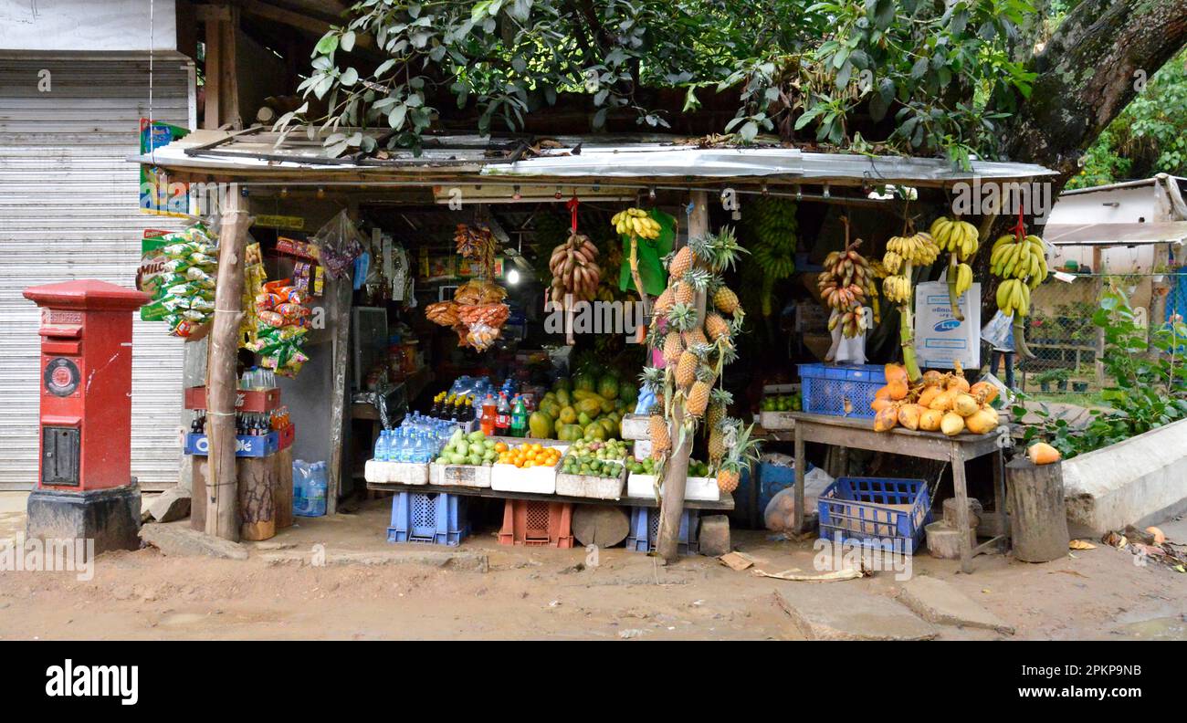 Fruit shop, Ella, Sri Lanka, Asia Stock Photo - Alamy