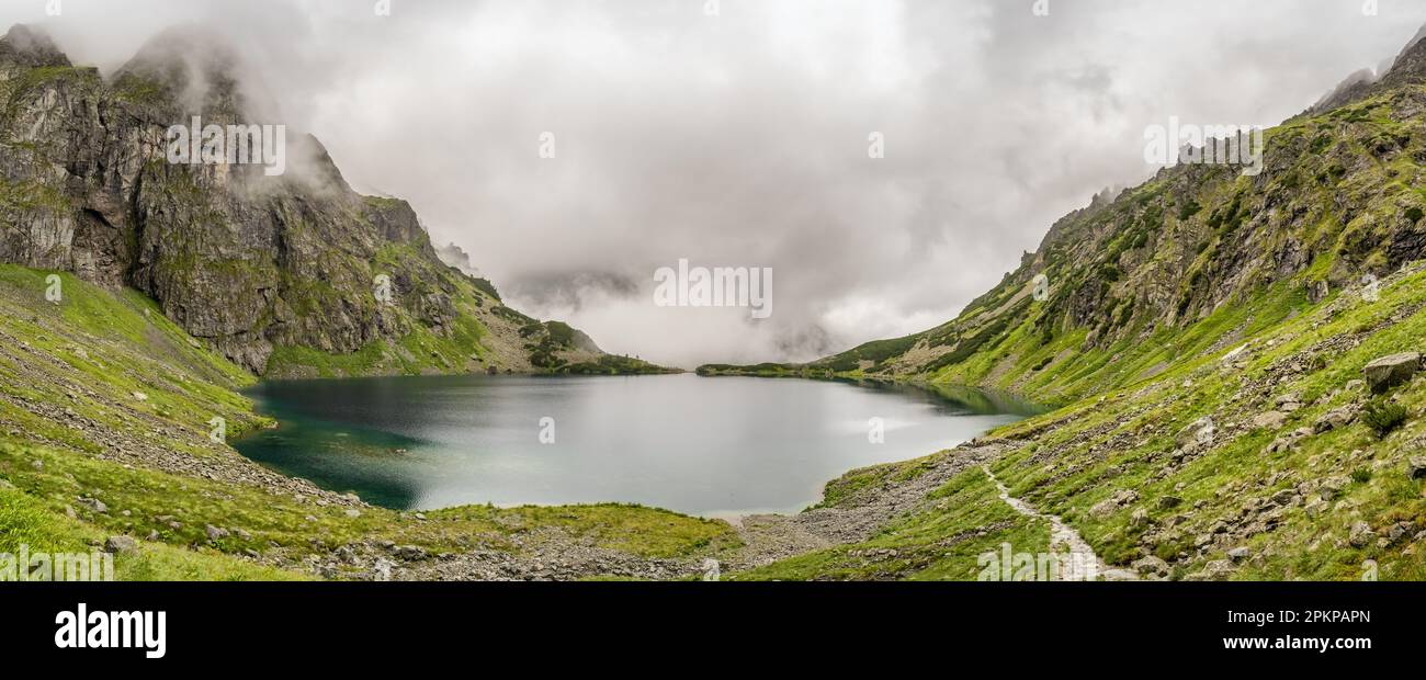 Blake lake in a valley of polish Tatra Mountains in Zakopane, Poland ...