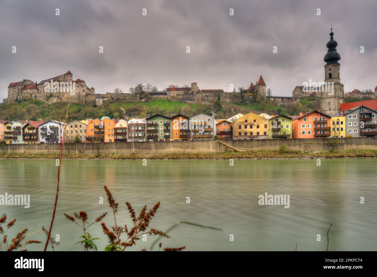 The longest castle in the world Burghausen Stock Photo - Alamy