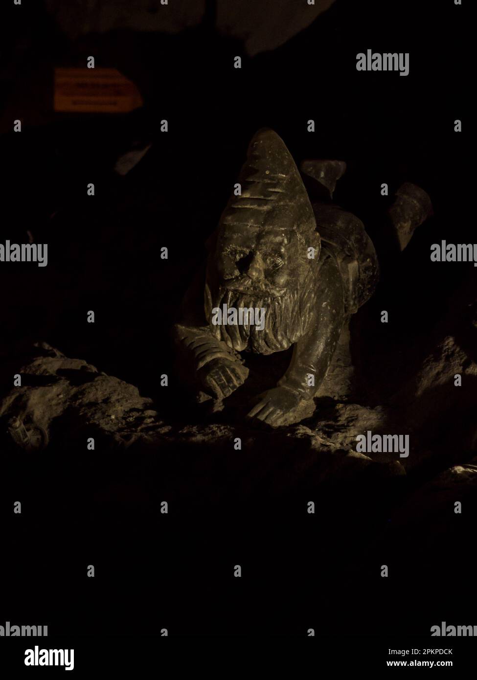 Wieliczka, Poland - June 2022: Salt mine interior and various ...