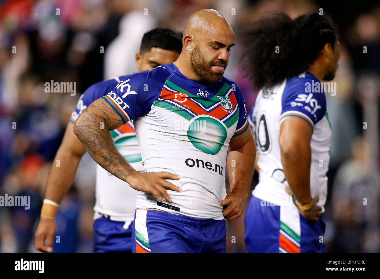 Dylan Walker of the Warriors during the NRL Round 6 match between the ...