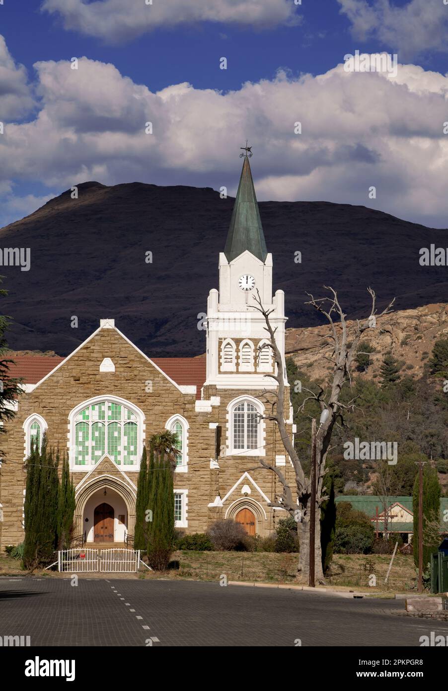 The Dutch Reformed Church in Lady Grey Stock Photo - Alamy