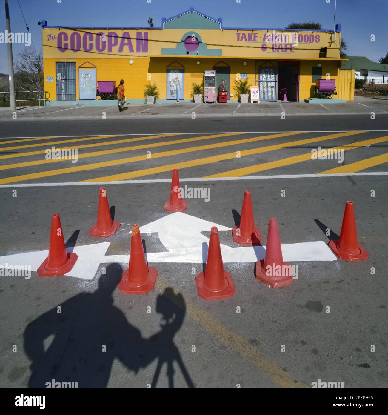 The Cocopan Take Away Restaurant in Campbell Street, Barkley East Stock ...