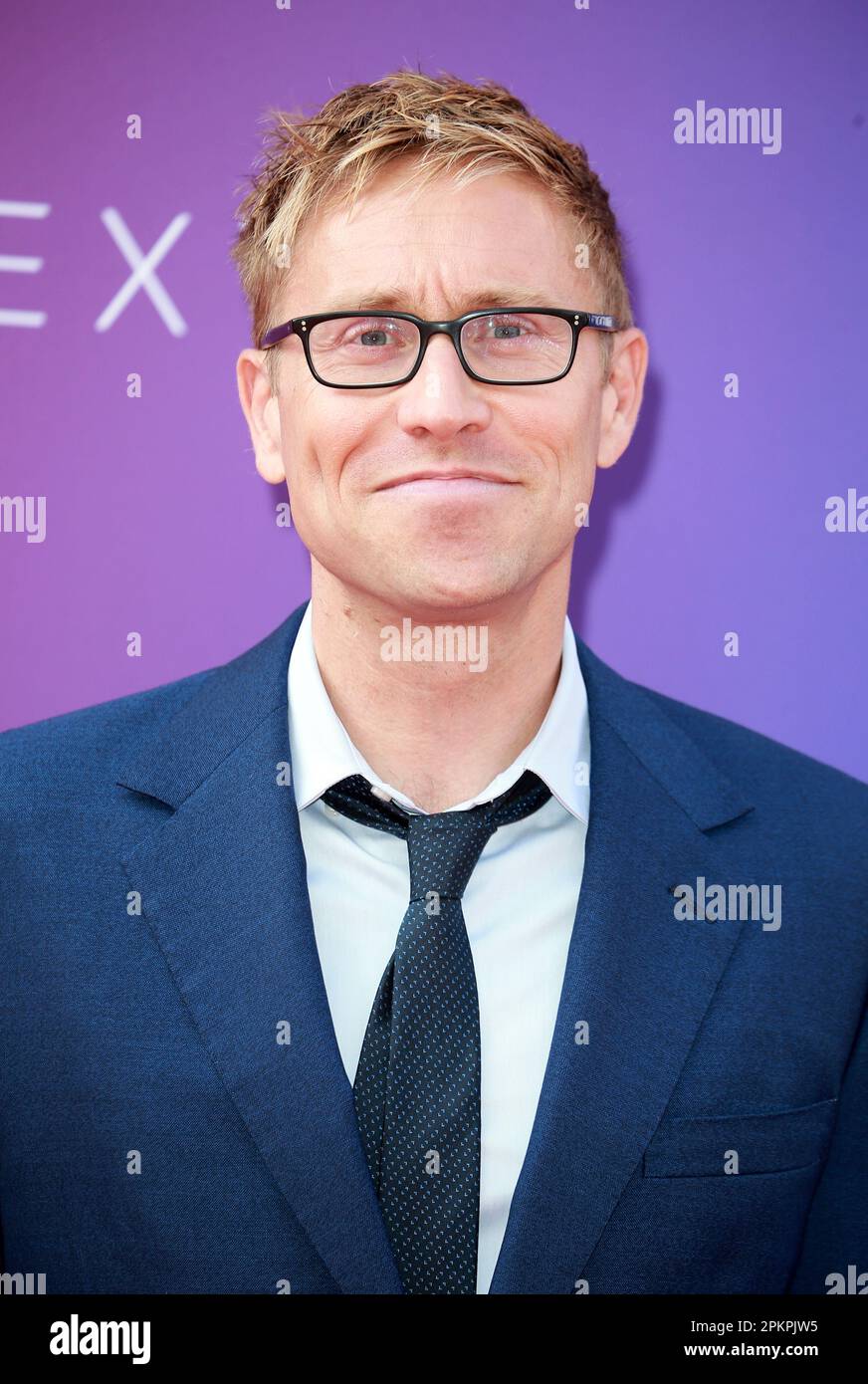 Russell Howard attends the Sky's Up Next at the Theatre Royal Drury ...