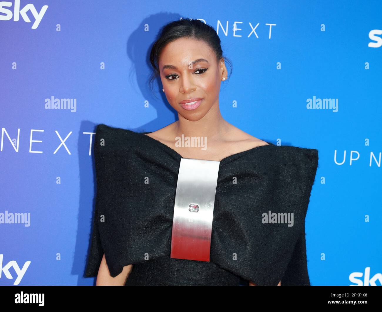 Pippa Bennett-Warner attends the Sky's Up Next at the Theatre Royal ...