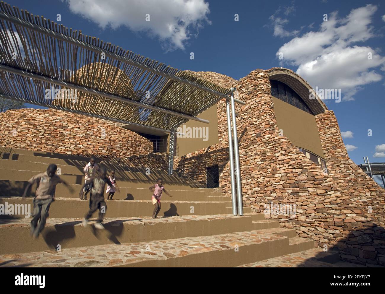 Mapungubwe interpretation centre is situated at the confluence of the ...