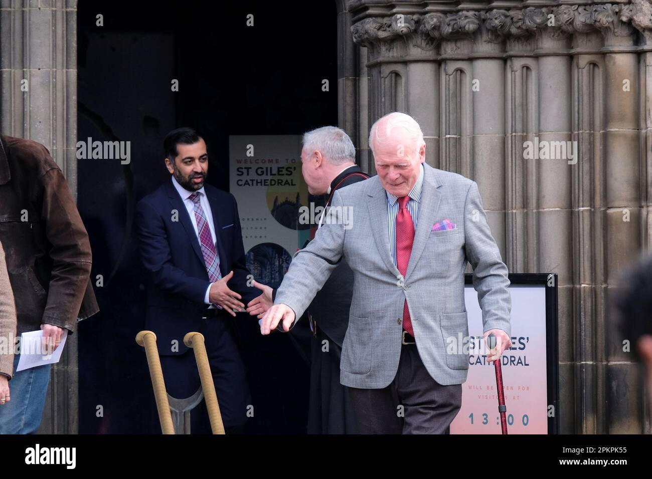 Edinburgh, Scotland, UK. 9th April 2023. Scottish First Minister Humza ...