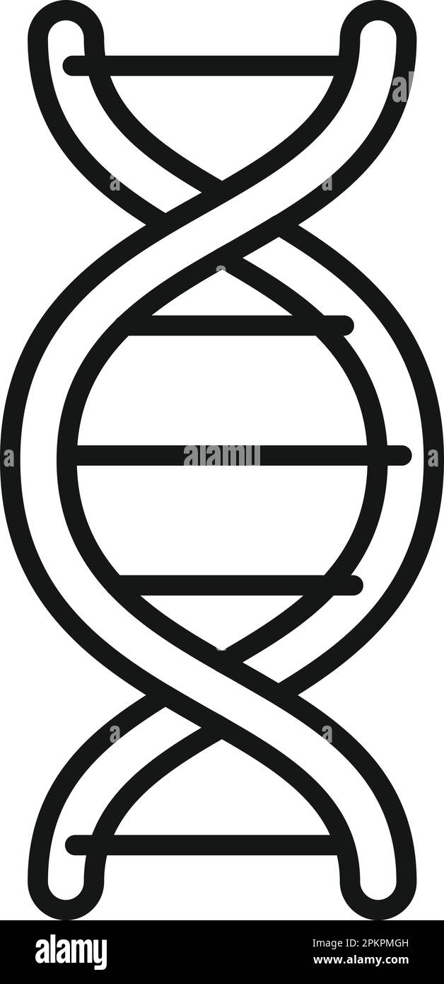 Outline dna shield hi-res stock photography and images - Alamy
