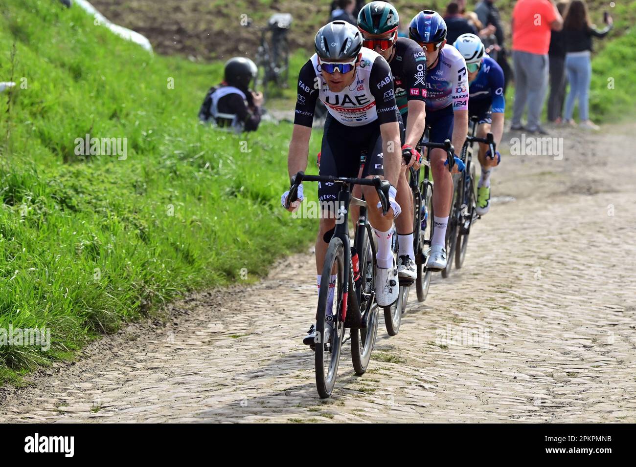 Roubaix, France. 09th Apr, 2023. Dutch Sjoerd Bax of UAE Team Emirates ...