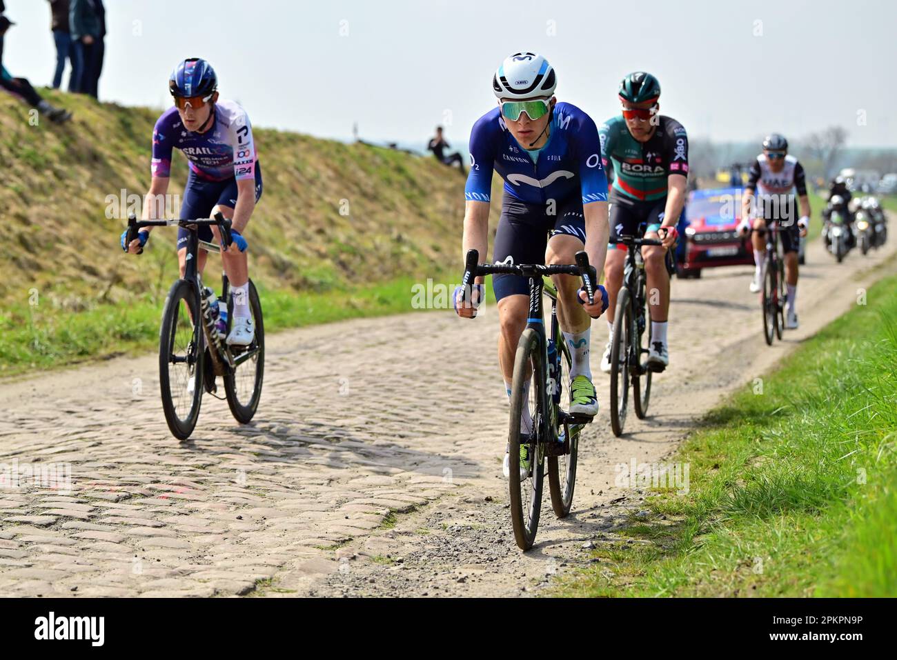 Roubaix, France. 09th Apr, 2023. Dutch Sjoerd Bax of UAE Team Emirates ...