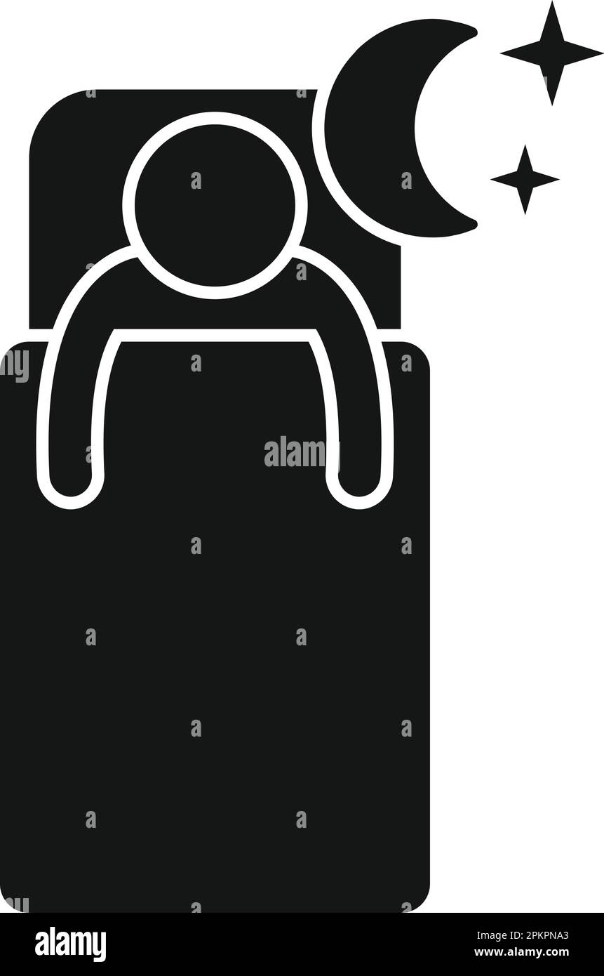 Man woman bed awake snore Cut Out Stock Images & Pictures - Alamy