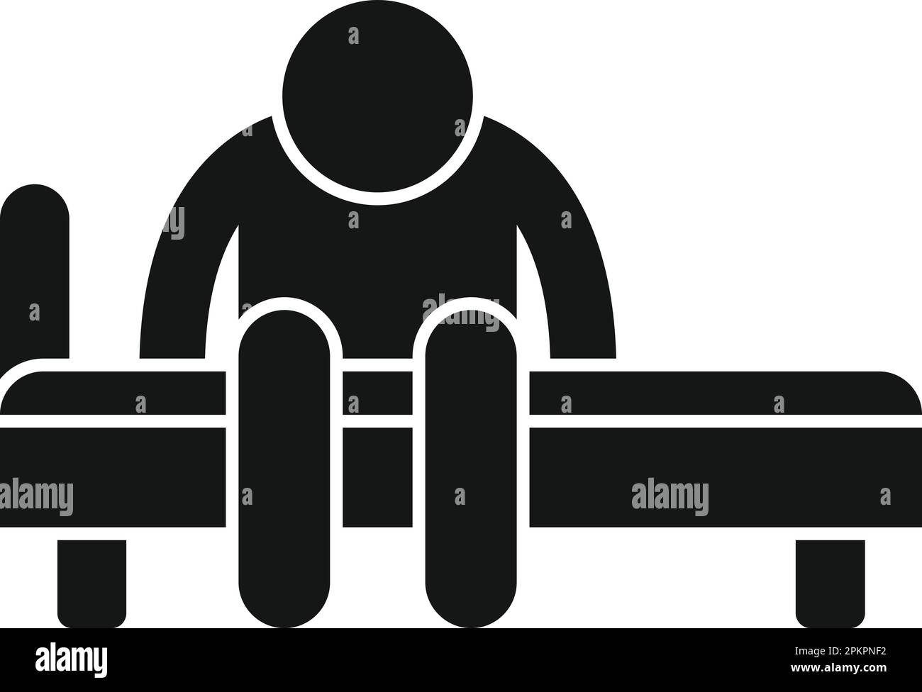 Man deep sleep bed Stock Vector Images - Alamy