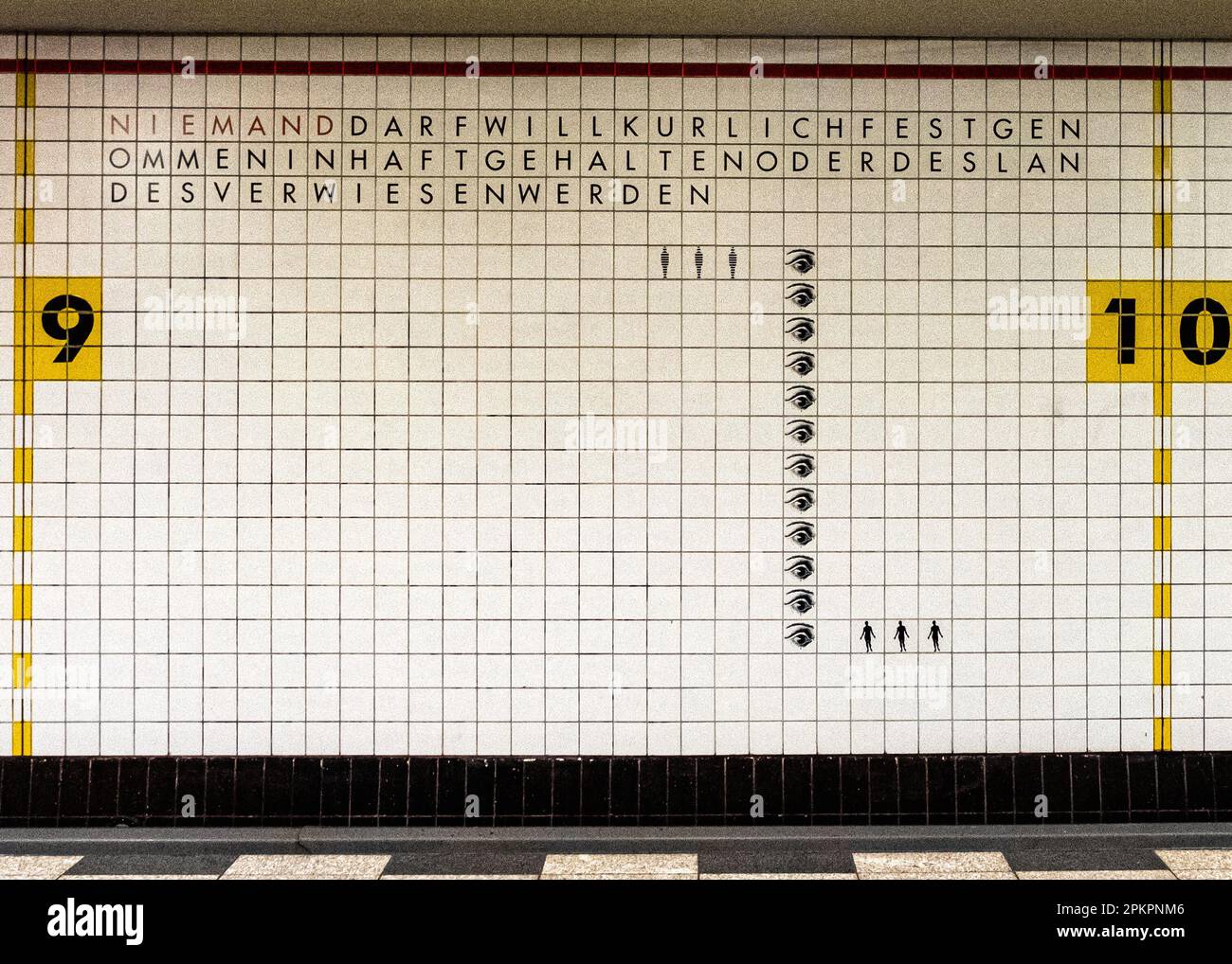 U Westhafen U-Bahn Underground railway station serves U9 Line, Moabit ...