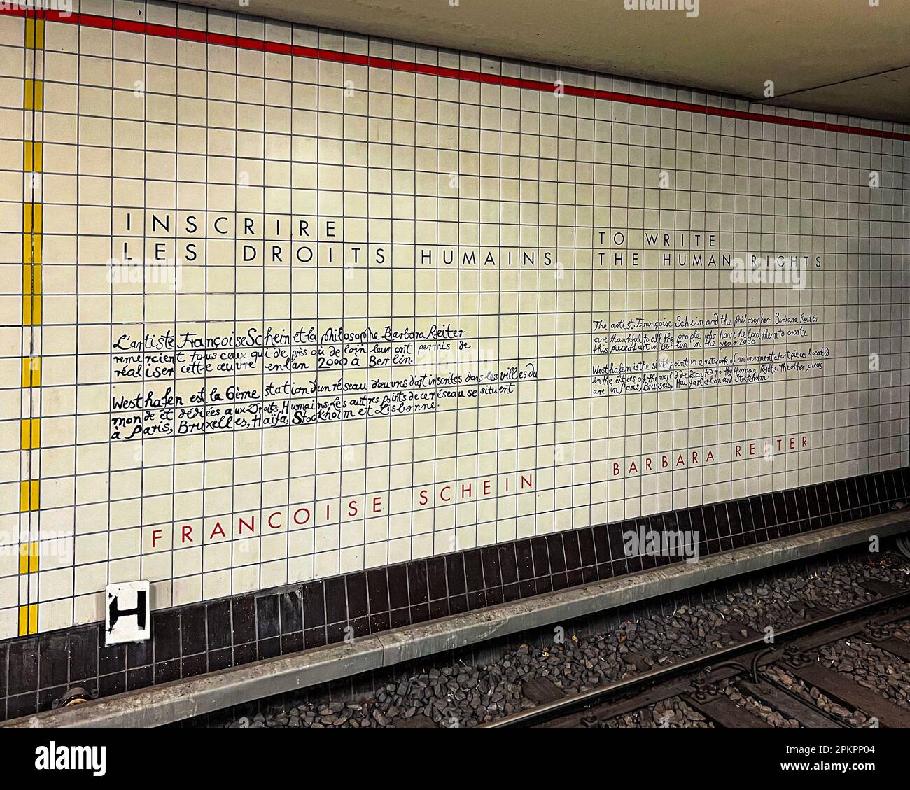 U Westhafen U-Bahn Underground railway station serves U9 Line, Moabit ...