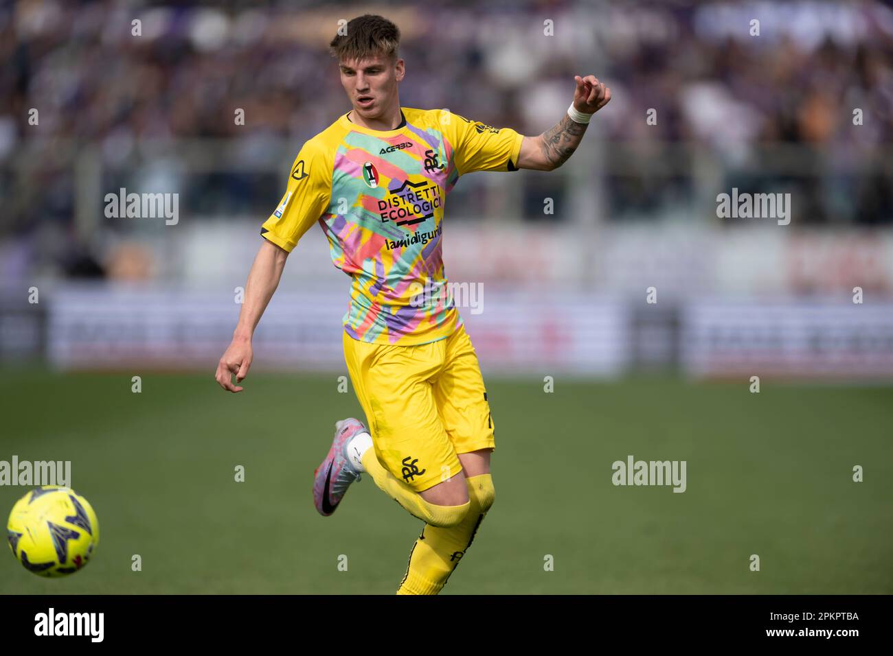 Tio Cipot (Spezia) during the Italian "Serie A" match between ...