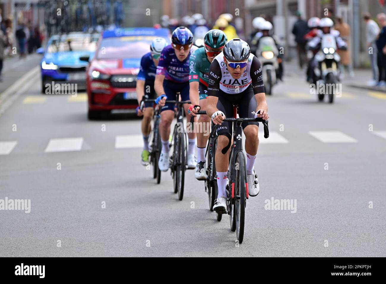 Roubaix, France. 09th Apr, 2023. Dutch Sjoerd Bax of UAE Team Emirates ...