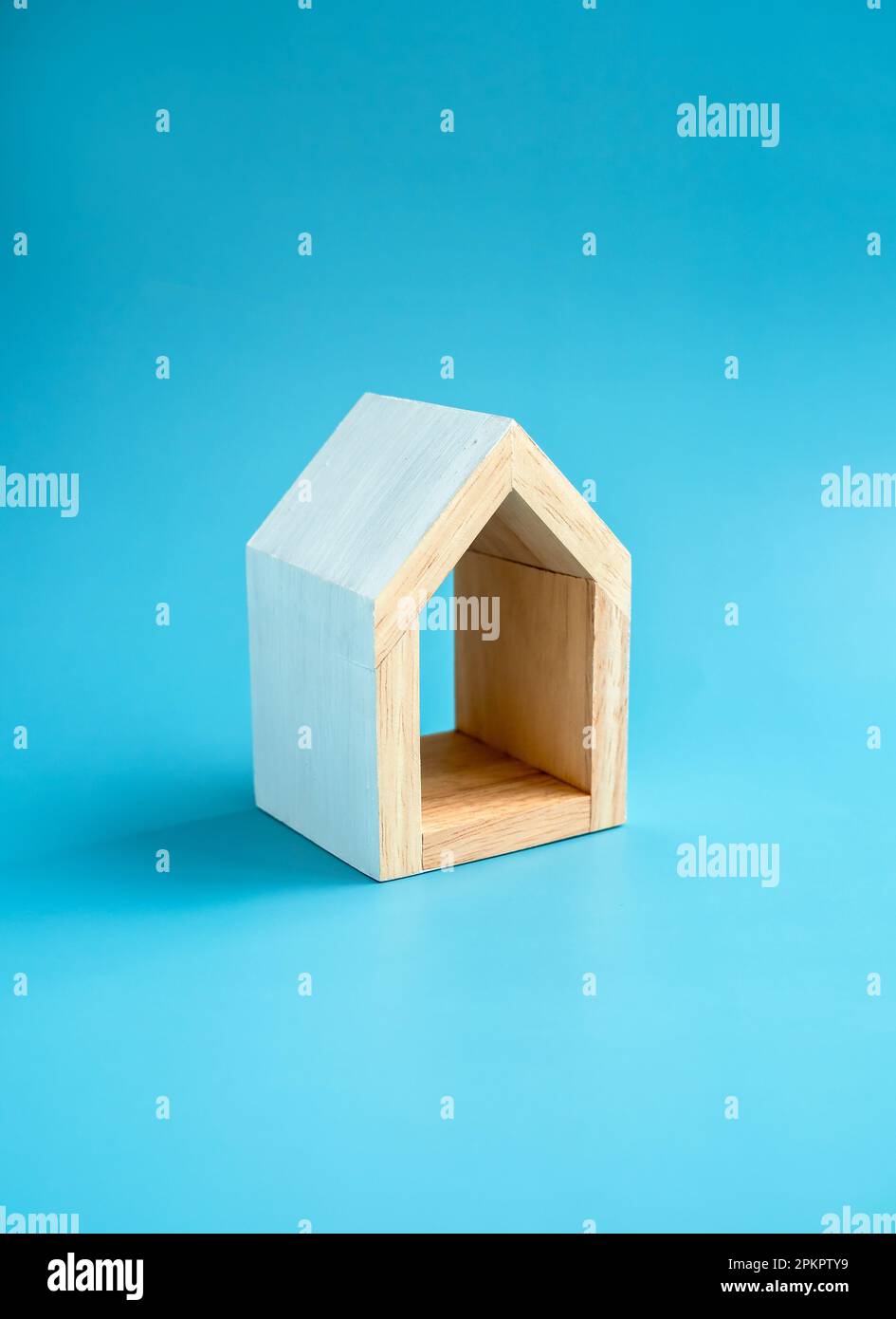 Home, house, family, real estate, property concepts. Minimal miniature ...