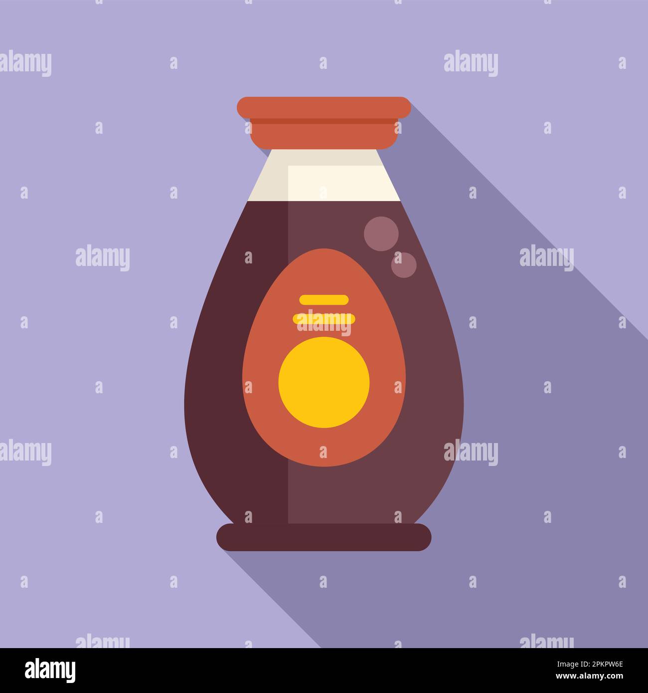 Fish with sesame sauce Stock Vector Images - Alamy