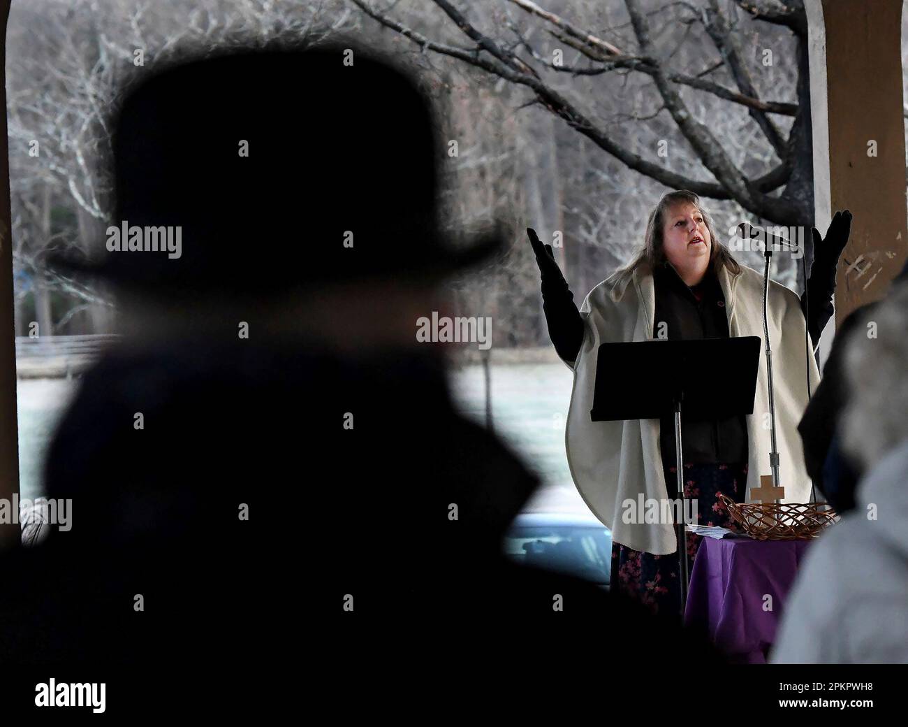 Rev. Dr. Ruth Shaver offers the prayer of the people and the Lord's ...