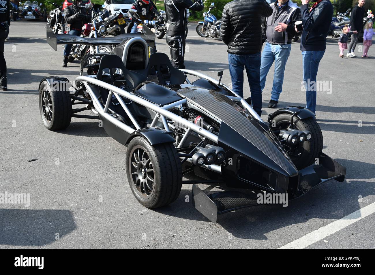 An Aerial Atom in a car park in Surrey Stock Photo - Alamy