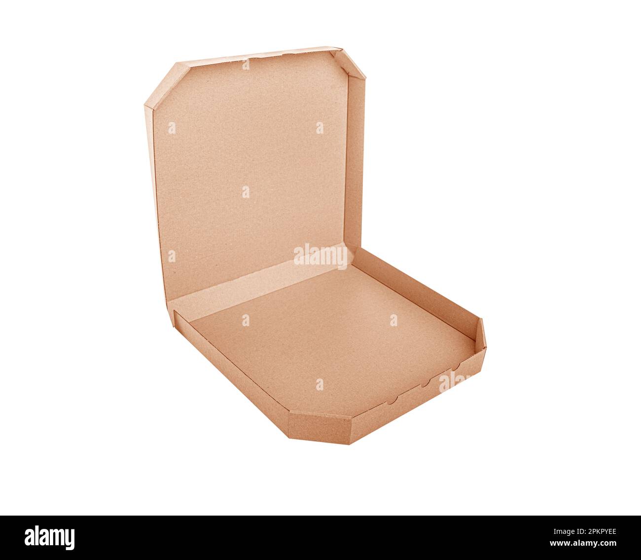 Pizza box isolated on white background Stock Photo - Alamy