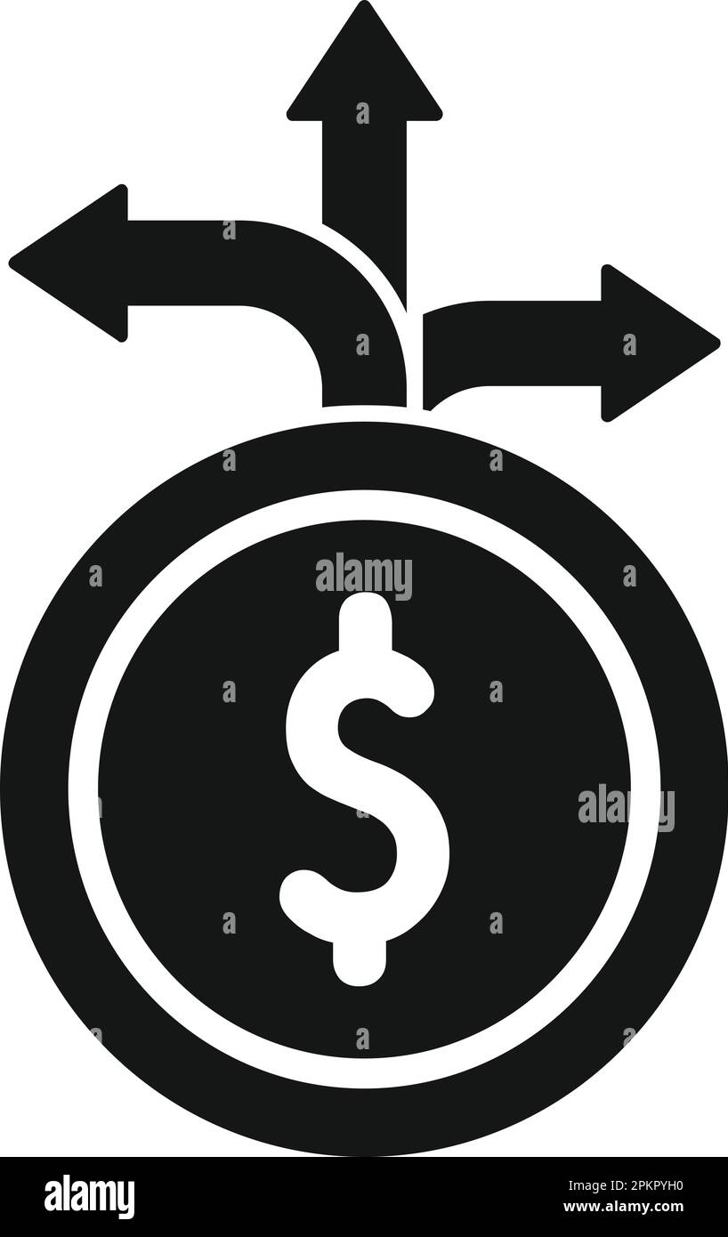 Coin reserve icon simple vector. Money finance. Business capital Stock ...