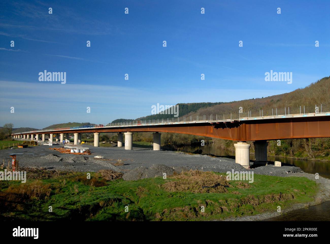 Dyfi bridge under construction hi-res stock photography and images - Alamy