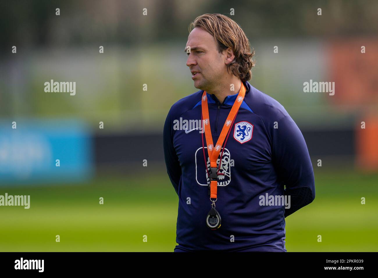 ZEIST, NETHERLANDS - APRIL 8: Arvid Smit during a Training Session of ...