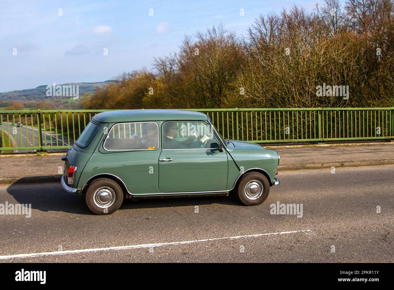 1979 70s seventies Green Austin Morris Mini 850 Super, Petrol 998 cc ...