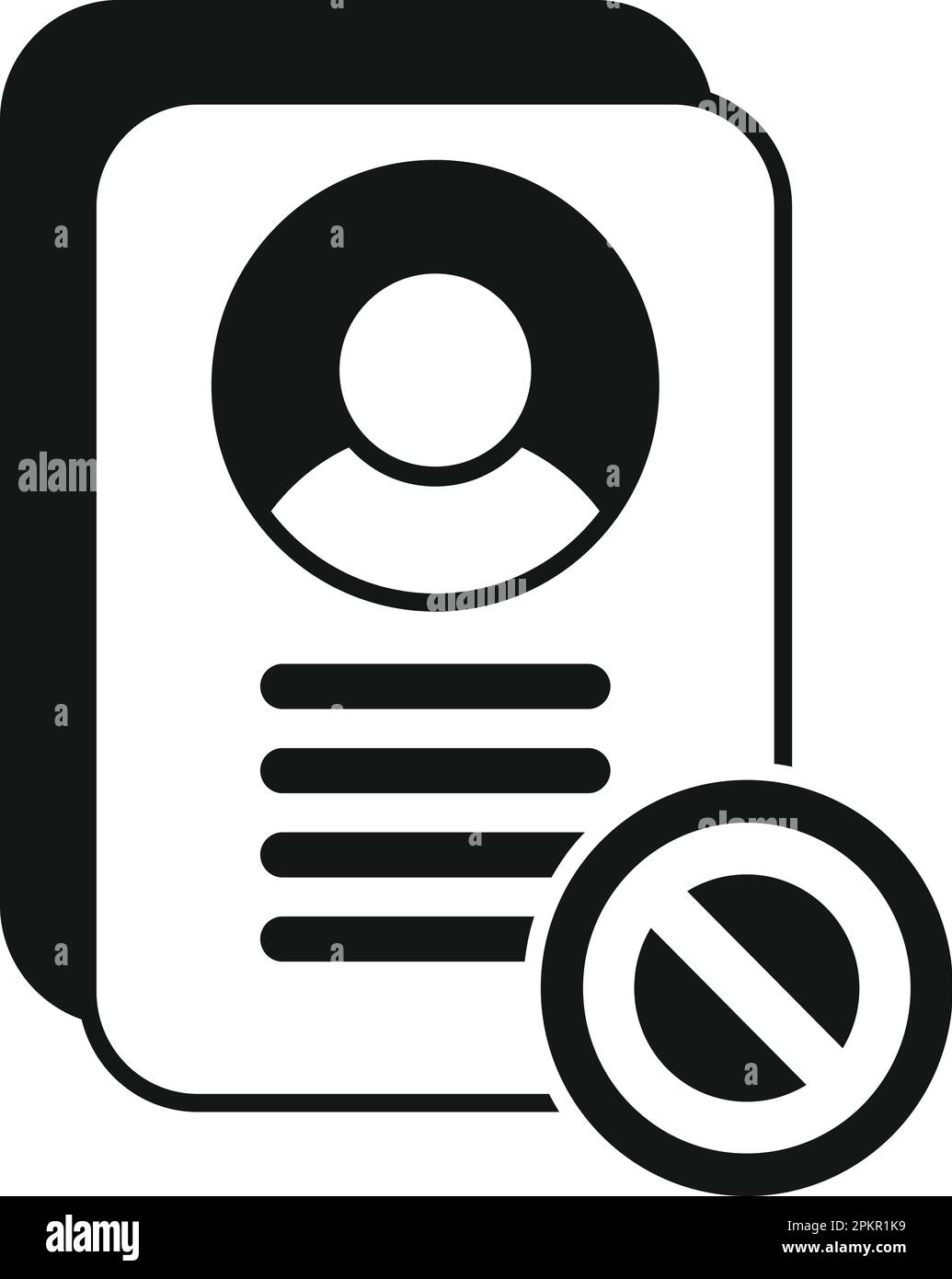 Data account icon simple vector. Email user. Digital data Stock Vector ...