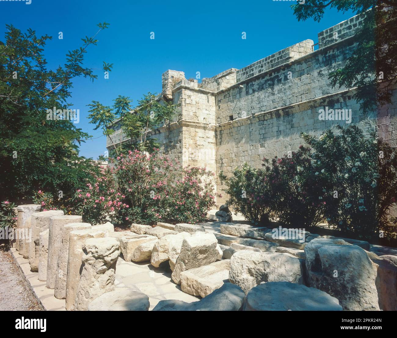 The medieval Greek Limassol castle-fortress is located not far from ...