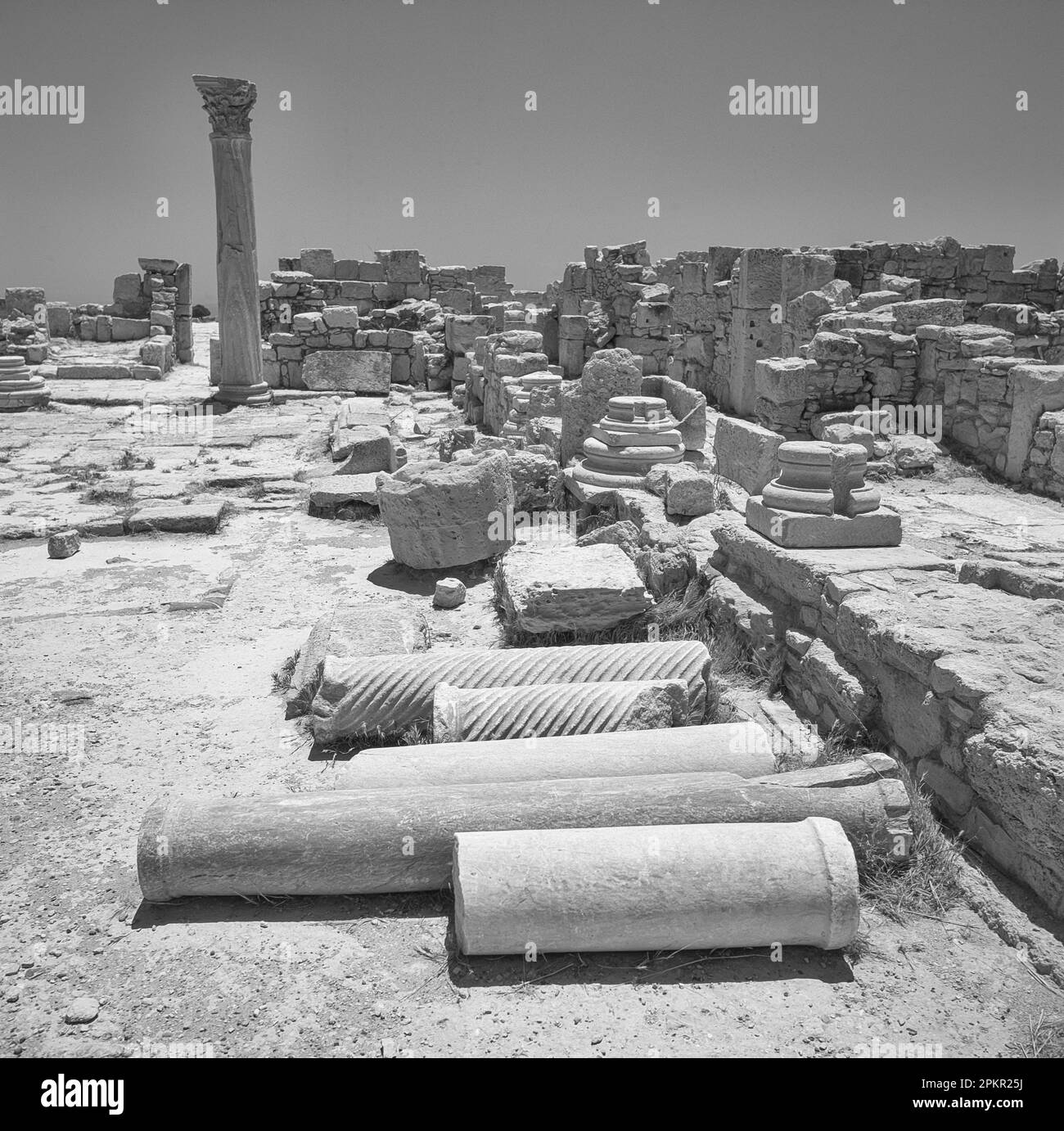 Medieval city ruins Black and White Stock Photos & Images - Alamy