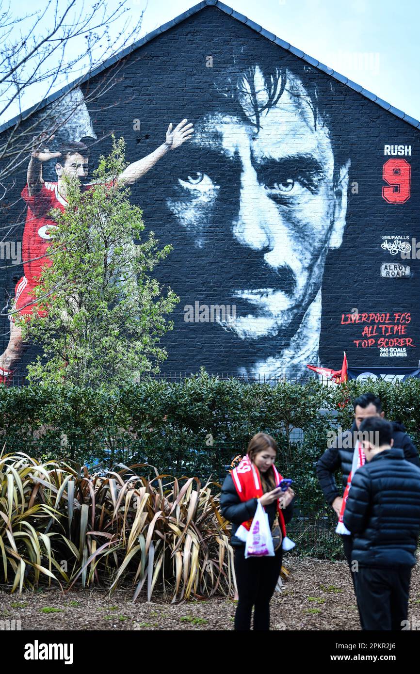 Ian rush mural hi-res stock photography and images - Alamy