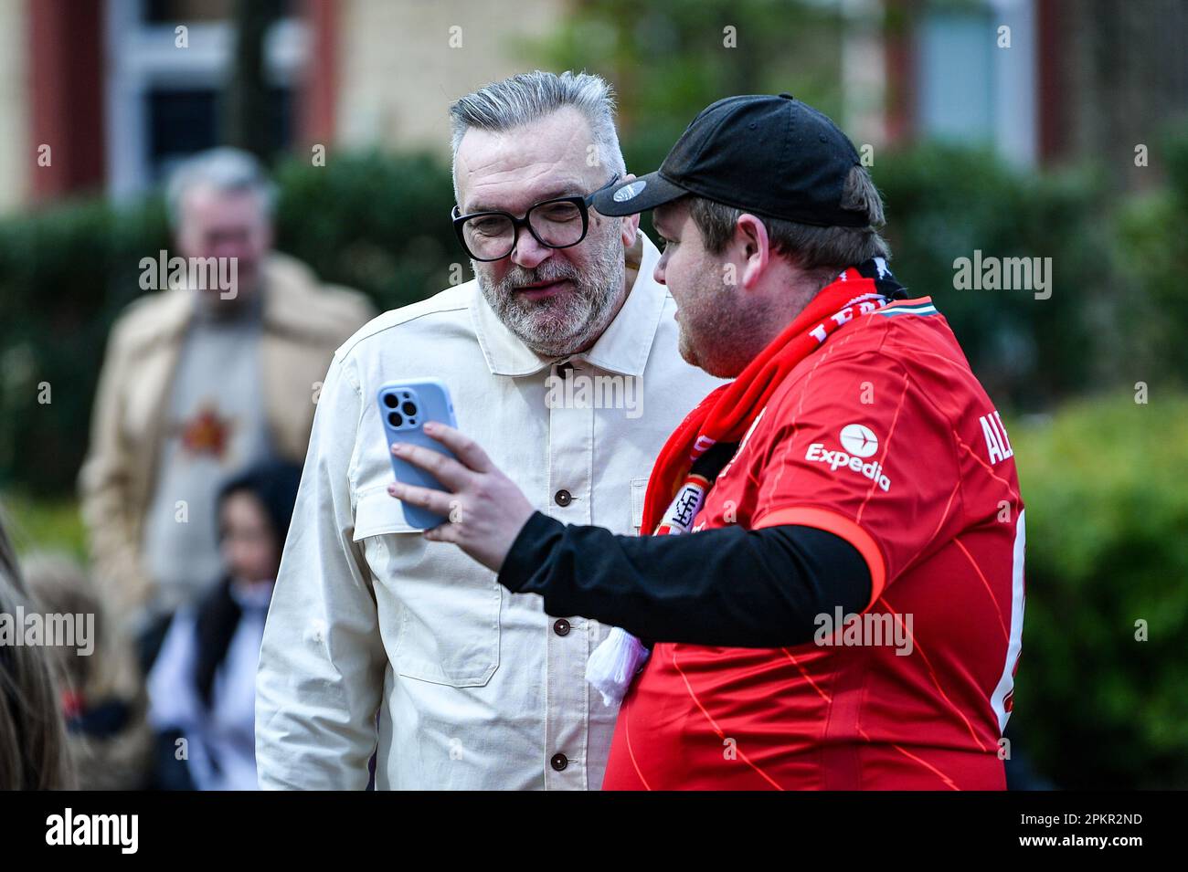 Anfield, Liverpool, Merseyside, UK. 9th Apr, 2023. Premier League ...