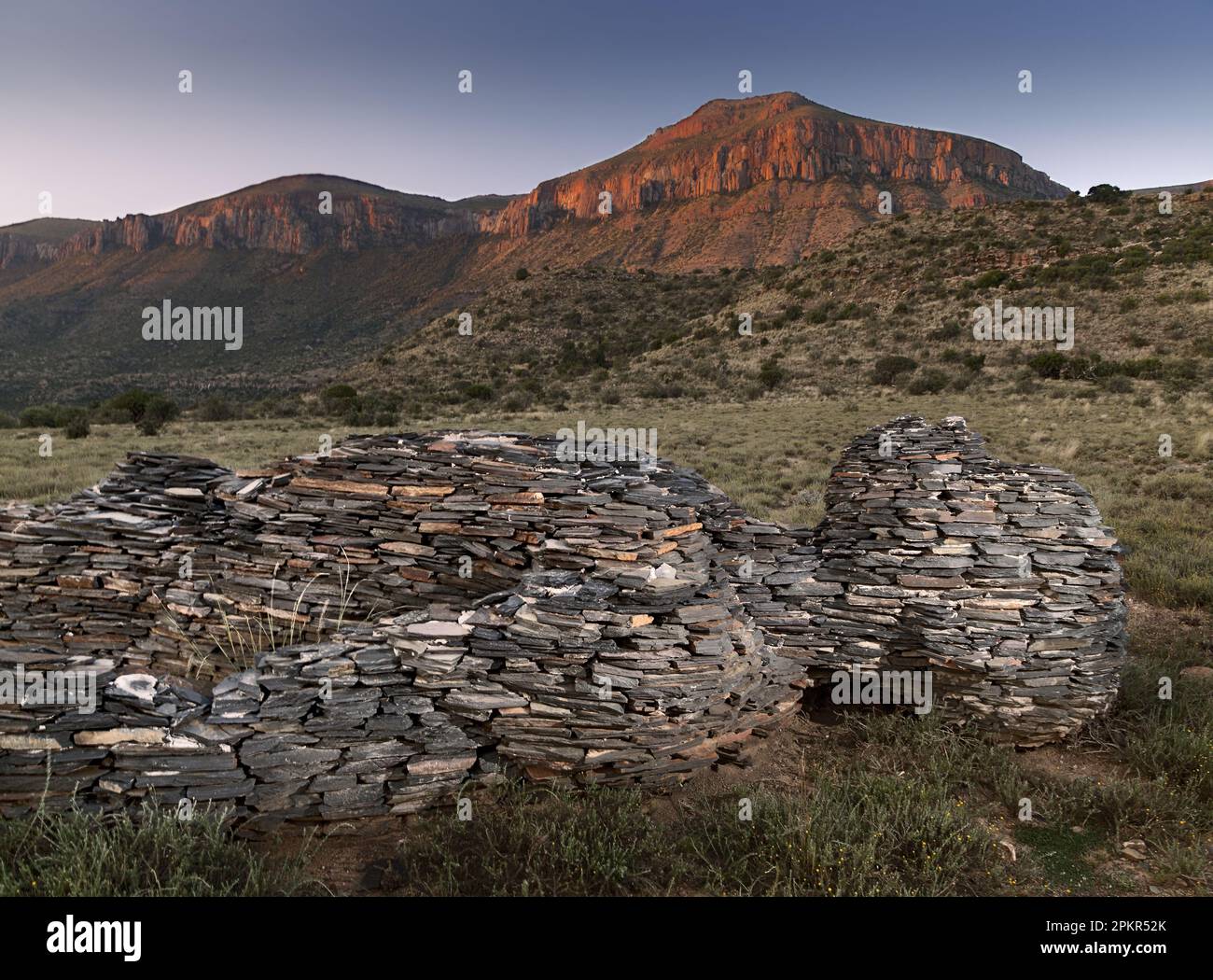 'The Giant', a sculpture by Angus Taylor, lies in the Karoo landscape ...