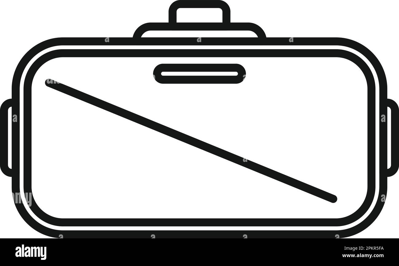 Vr gamer icon outline Cut Out Stock Images & Pictures - Alamy