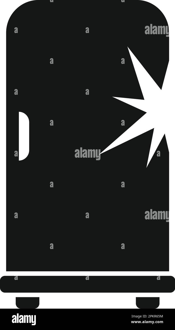 Broken refrigerator food Stock Vector Images - Alamy