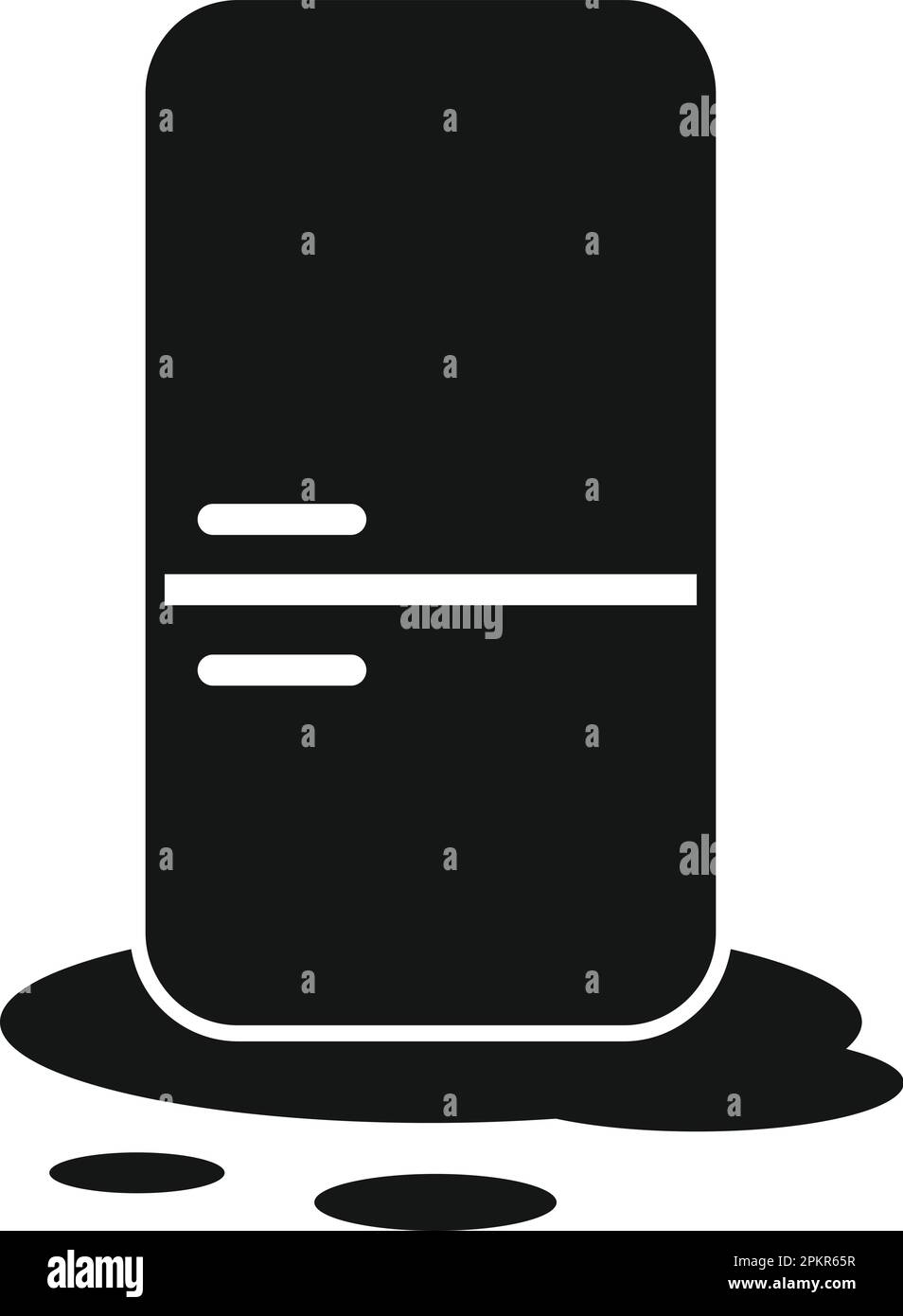Broken refrigerator food Stock Vector Images - Alamy