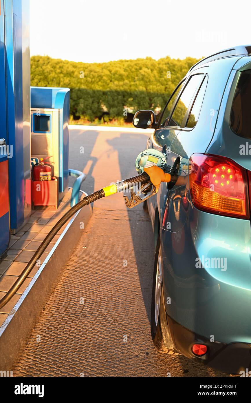 Car filling up with biodiesel hi-res stock photography and images - Alamy