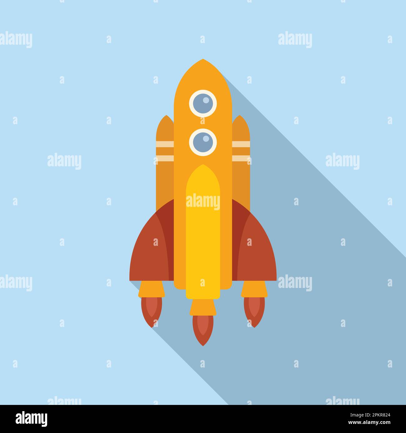 Rocket crash space Stock Vector Images - Alamy