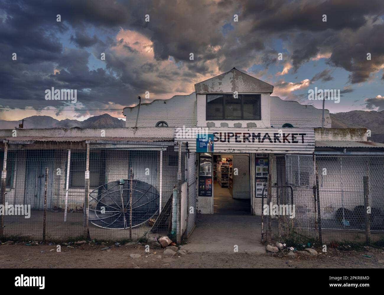Small supermarket in village of Zoar Stock Photo - Alamy