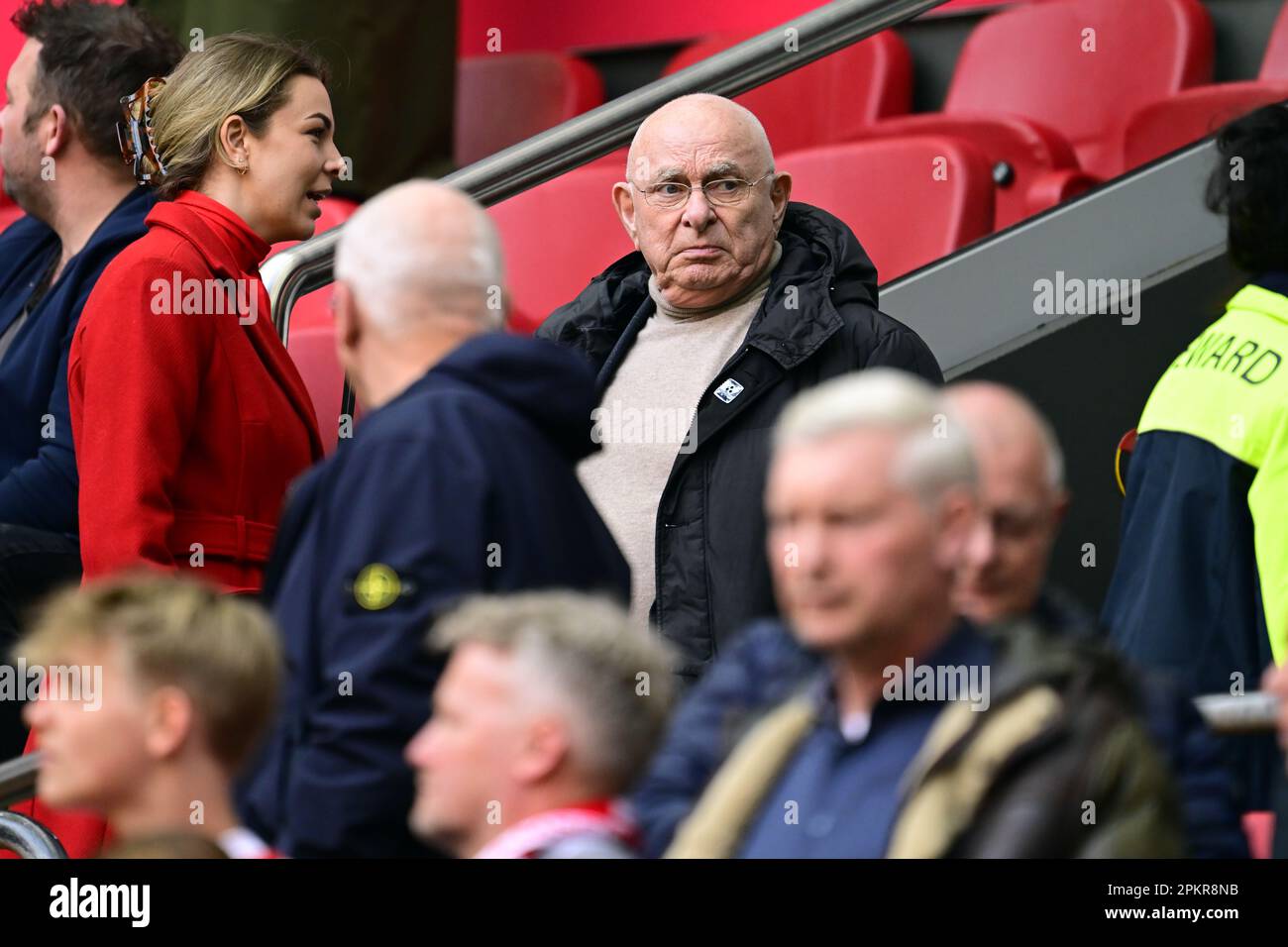 AMSTERDAM - Michael van Praag during the Dutch premier league match ...