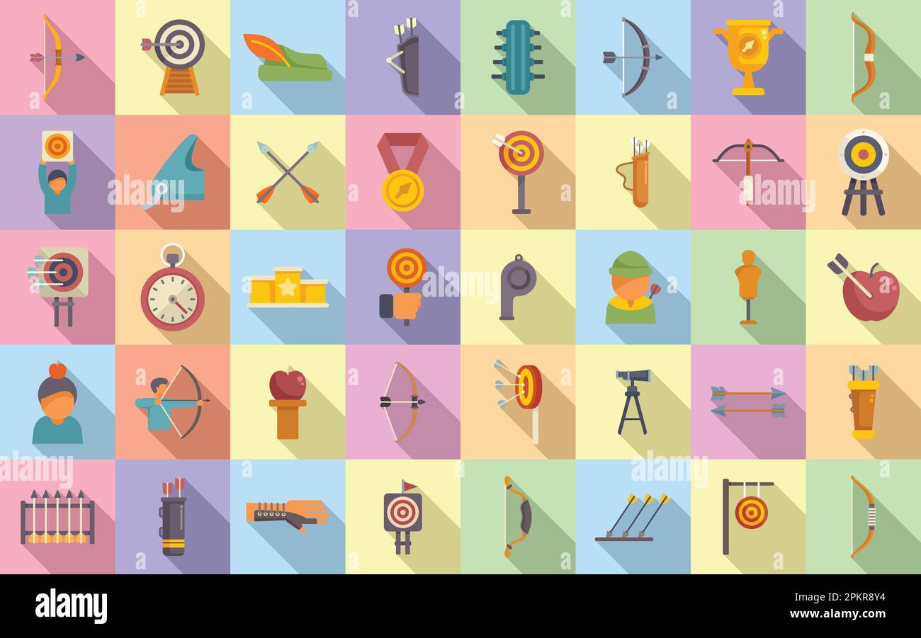 Olympic archery Stock Vector Images - Alamy